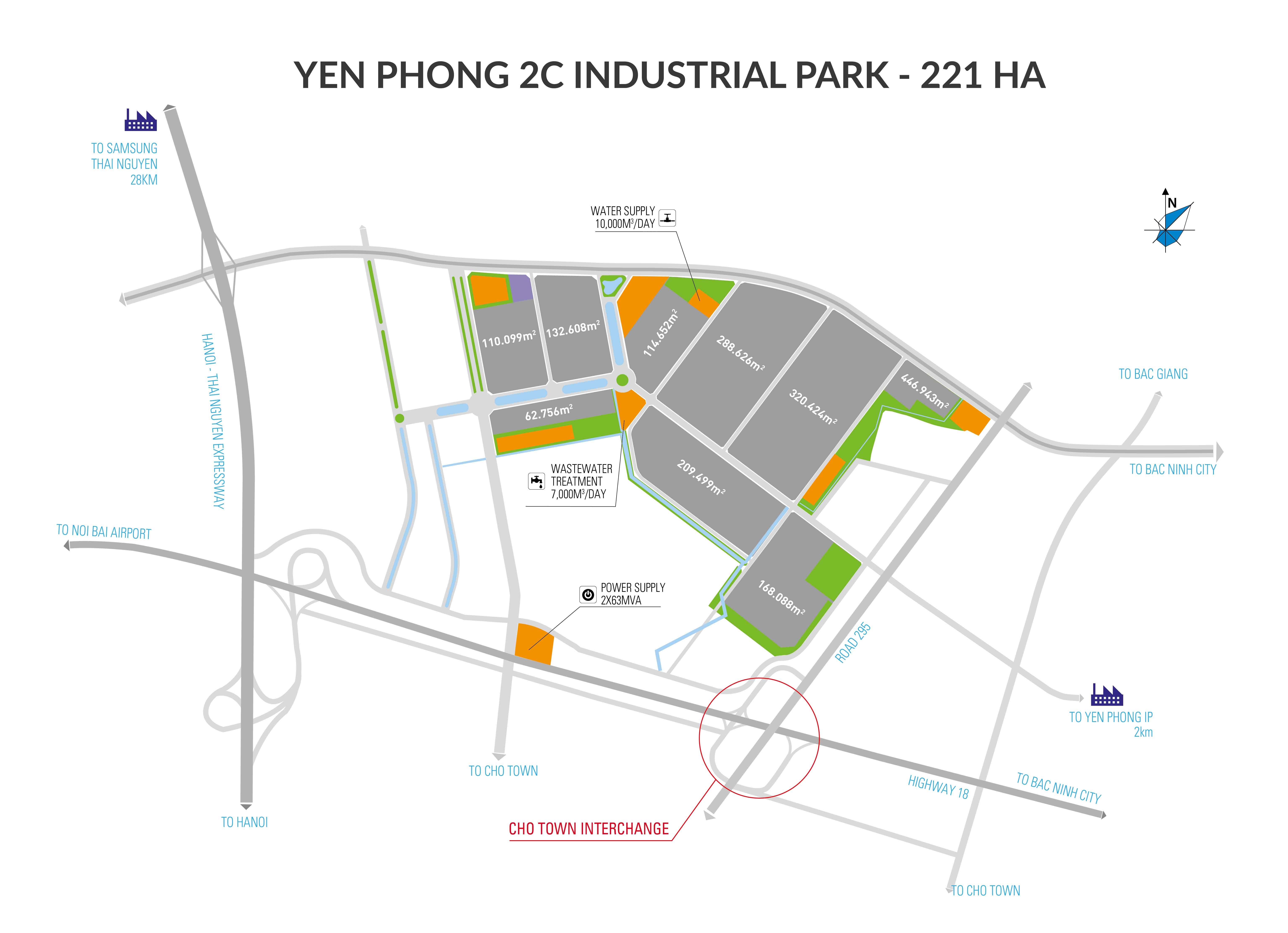 YEN PHONG 2C INDUSTRIAL PARK – BAC NINH PROVINCE